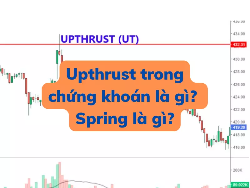 [4 CHI TIẾT] Upthrust trong chứng khoán là gì? Spring là gì?